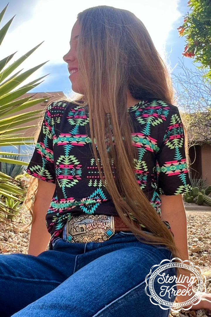 Girls Neon Lights Top – Gumbo Lilies